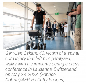 Brain Implants Help Paralyzed Man To Walk Again Lrc Blog